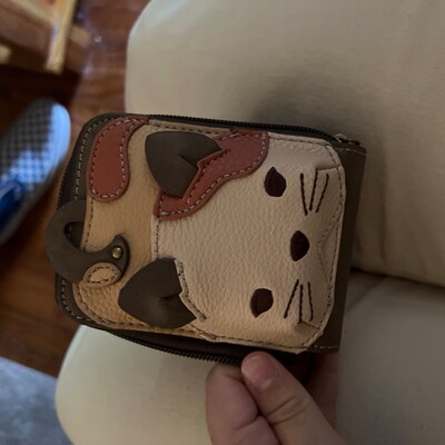 Cat Credit Card Holder Wallet Wristlet Cat Bag Cat Mom - Etsy