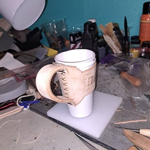 Leather Beer/pint Glass Sleeve PATTERN. - Etsy