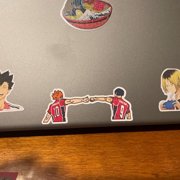 Haikyuu Tanaka/nishinoya Stickers - Etsy