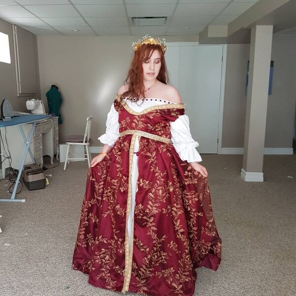 Simplicity Ever After Dress Pattern Renaissance Gown Costume Pattern ...