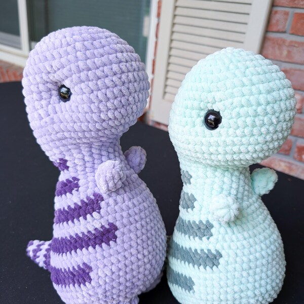 Crochet Pattern: Timothy the T-rex - Etsy