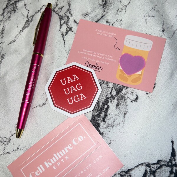 Stop Codon, Vinyl Science Sticker, Biology, Genetics, Geekery, Gift for ...