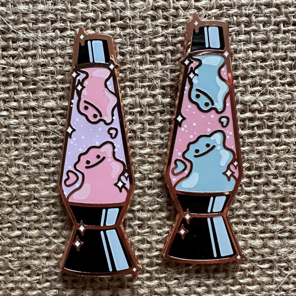Ditto Lava Lamp Enamel Pin - Etsy