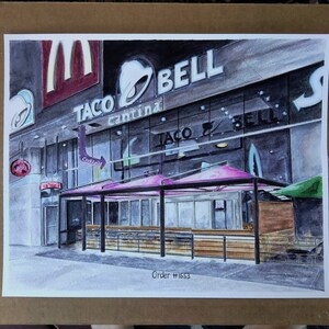 Custom HAND DRAWN Ink Building Portrait/house Portrait House - Etsy