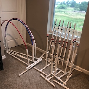 Dog Agility Equipment Construction Instruction Booklet - Etsy