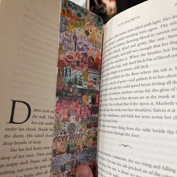 Classic Literature Lover Bookmark Handmade Bookmarks Laminated Gifts ...