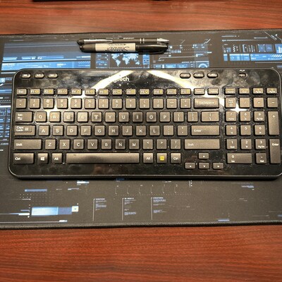 Matrix Code World Map LED Gaming Mouse Pad, Desk Mat, Great Gift F ...