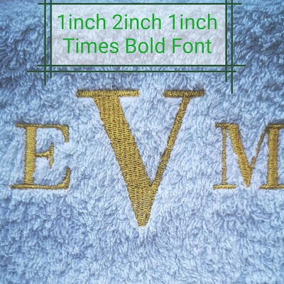 Times Roman Monogram Embroidery Machine Font in Multiple File Formats ...