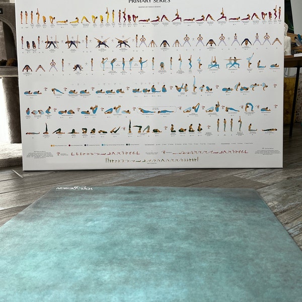 Detailed Ashtanga Primary Series-digital File-yoga Cheat Sheet-yoga ...