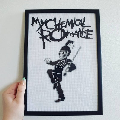 Black Parade My Chemical Romance MCR Cross Stitch Pattern - Etsy