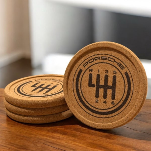 Custom Engraved Cork Coasters - Etsy