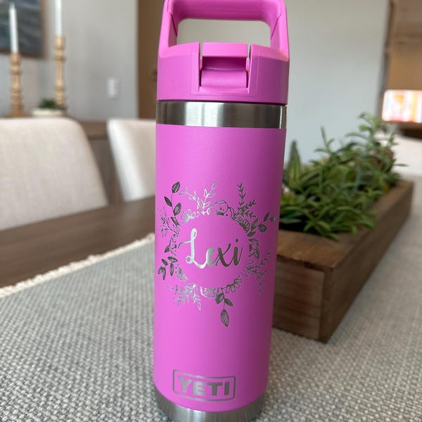 Kids 12oz YETI Custom Kids YETI Custom Water Bottle Engraved YETI - Etsy