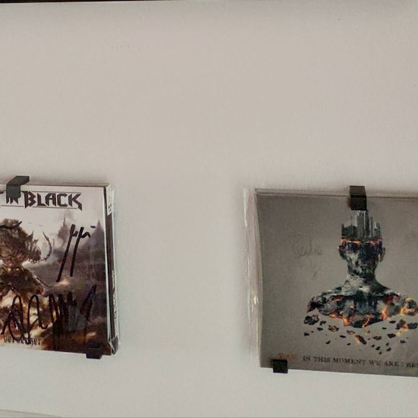 Minimalist CD Wall Mounts - Etsy