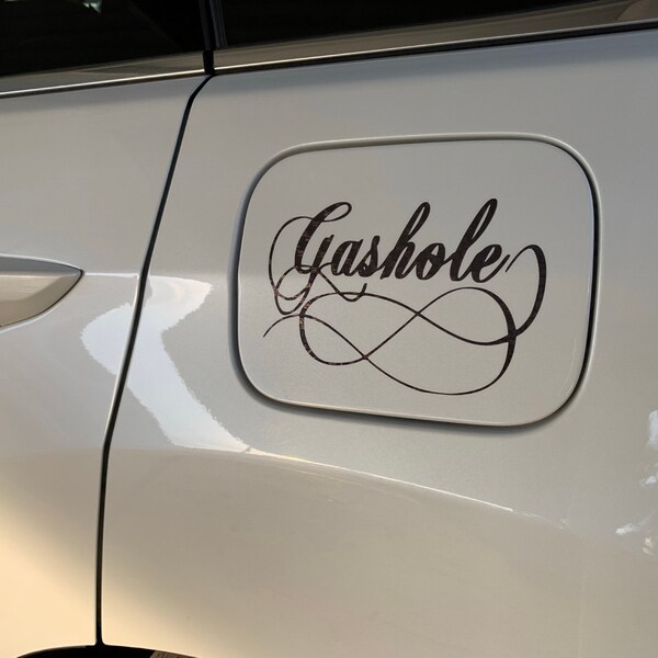 Gashole Vinyl Sticker Decal - Etsy