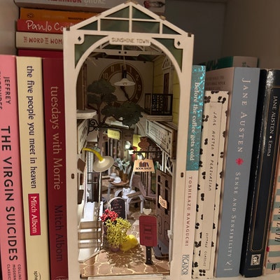 Build Your Own Book Nook, Doll House DIY Kit, Model Set, Miniature Book ...