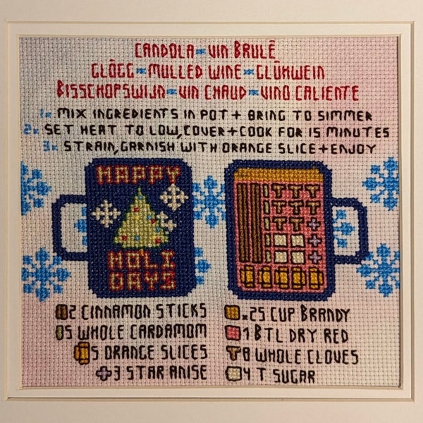 Airplane Cross Stitch Pattern - Fun Multilingual DIY Craft - Instant ...