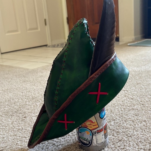 The Robin Hood Cap Leather Pattern PDF - by Leatherhubpatterns - Etsy