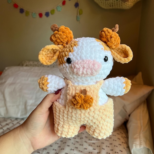 10-in-1 Fruit Cows Crochet Pattern Bundle (amigurumi Highland Cow ...