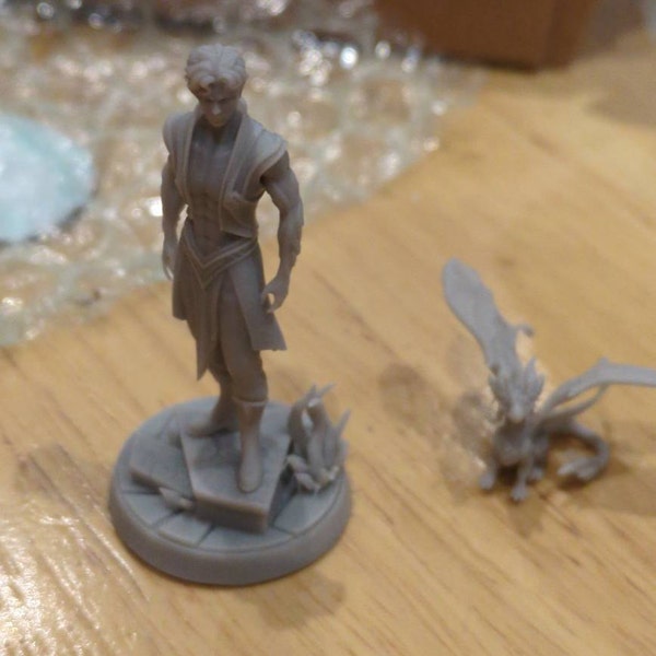 The Baroness Young Female Elf Noble Mini 32mm & 74mm Model Tabletop RPG ...