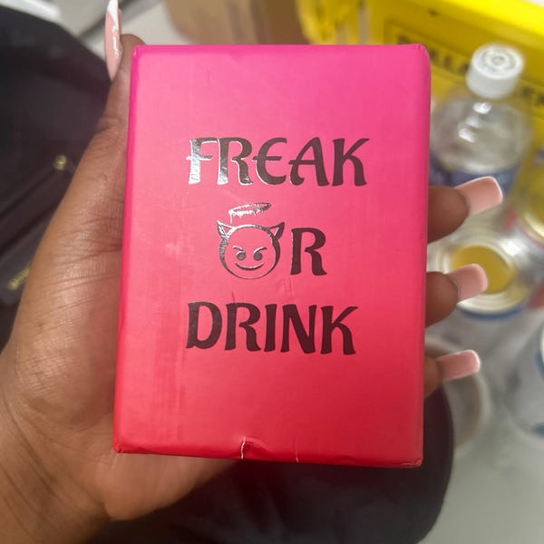 Freak or Drink - the Naughtiest Group Adult Drinking Game for Friends ...