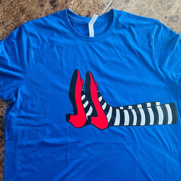 Wizard of Oz Ruby Red Slippers With Wicked Witches Legs Color Svg - Etsy