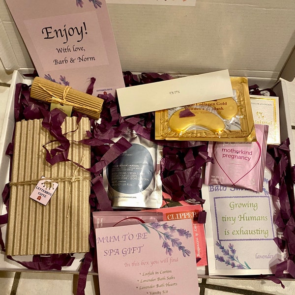 VEGAN Recovery Care Package, HUG in a BOX, Hospital Recovery Gift for ...