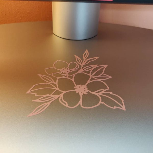 Free Shipping - Blossoms, Flower Vinyl Decal, Floral Vinyl Sticker ...