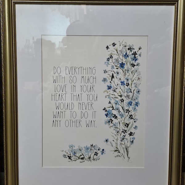 The Best Things in Life Wall Art Print, the People We Love, the Places ...