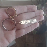 Personalized Handwriting Keychain Dad Key Chain Boyfriend Birthday ...