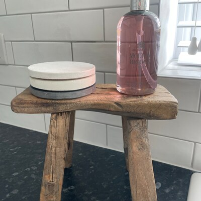 Miniature Milking Stools Antique Stools Rustic Stools Foot Stool Elm ...