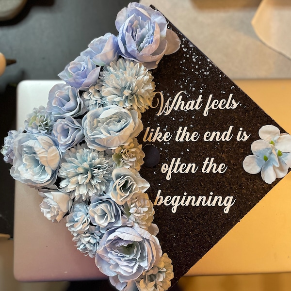 Blank Graduation Cap Topper SVG, Graduation Cap Topper Template SVG ...