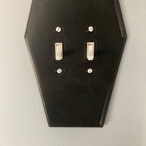Coffin Light Switch Cover // Gothic Home Decor Goth - Etsy