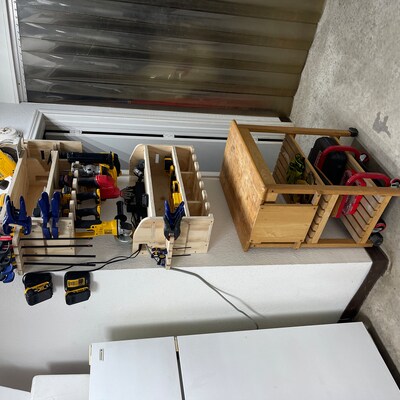 Ryobi Cordless Tool Battery Rack CNC Router Project Files. - Etsy