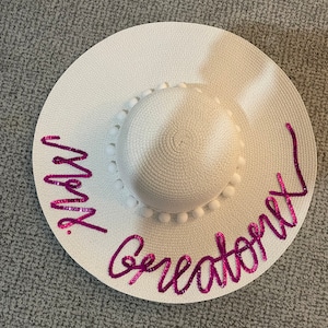 Custom Sun Hat Sun Hat-beach Hat Boho Hat Personalized - Etsy