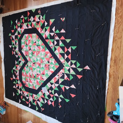 PDF Exploding Heart Quilt Pattern Digital Download by Slice of Pi ...