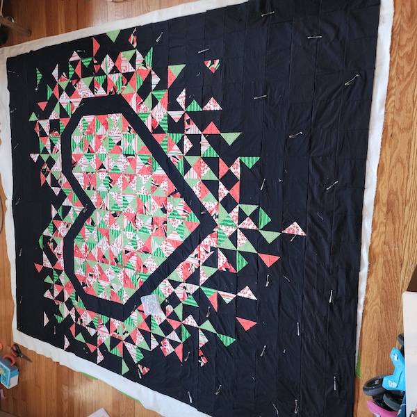 PDF Exploding Heart Quilt Pattern Digital Download by Slice of Pi ...