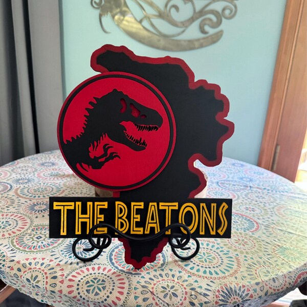 Jurassic Park Paddock/facility Sign. Multiple Species - Etsy