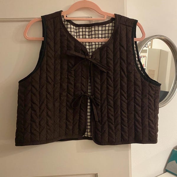 Ruby Vest PDF Sewing Pattern Size Inclusive 0-34 Beginner Friendly Detailed Video Tutorial - Etsy