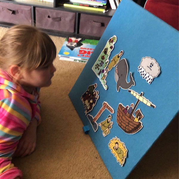 Jonah and the Whale Felt / Flannel Board Bible Story Set - Etsy
