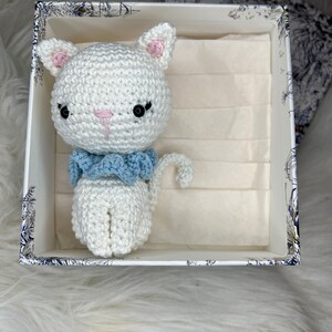 Kitty the Little White Kitten Pattern Crochet Cat Pattern - Etsy Australia