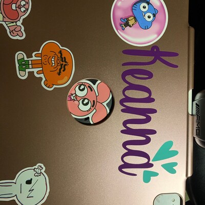 Laptop Stickers Laptop Decal Computer Decal Name Laptop Decal Laptop ...