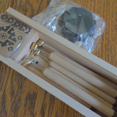 Ukrainian Egg Decorating Kit, Pysanky Supplies, Hot Wax Pens, Pysanky ...
