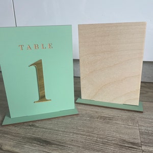 Wooden Wedding Table Number Wedding Table Decor, Rustic Country Wedding ...