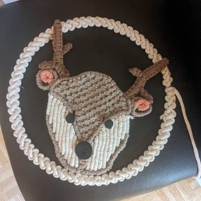 Tutorial PDF for Macrame Half Mandala Pattern Semi Circular Leaf Wall ...