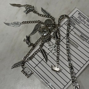 Haunting/hunting Adeline Inspired Metal Bookmark - Etsy