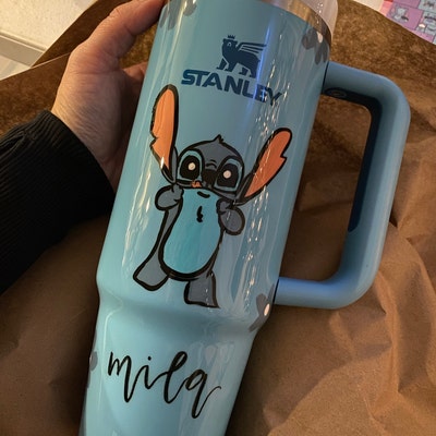 Neutral Floral Painted Stanley 30oz Tumbler - Etsy