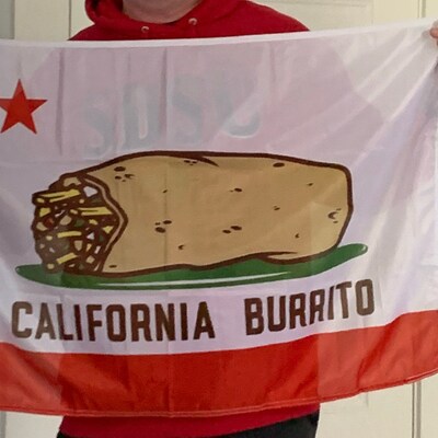 California Burrito Flag 3.5 Patch Cali Burrito Gift - Etsy
