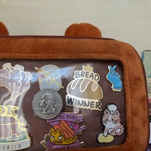 Tiny Eats Pretzel Pin, Cinnamon Bun Pin, Baguette Pin, Board Filler Pin ...