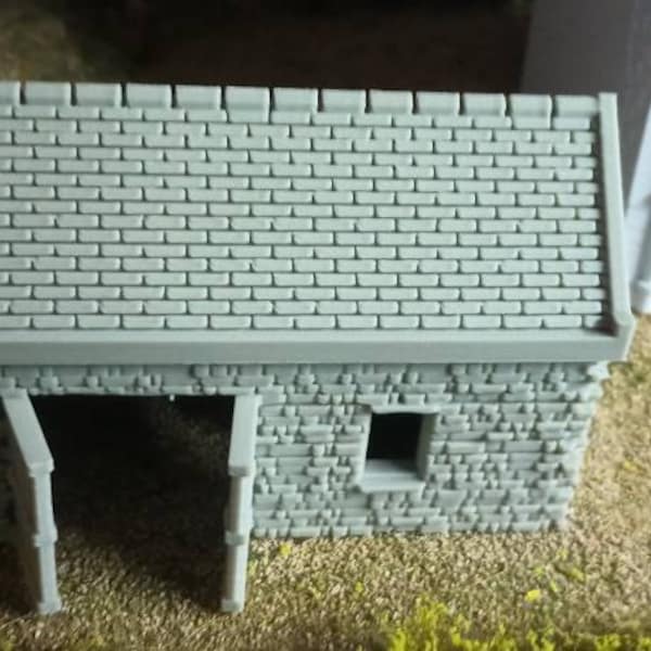 Rubble Building A WW2 Wargaming Terrain. 3D Printed for Bolt Action ...