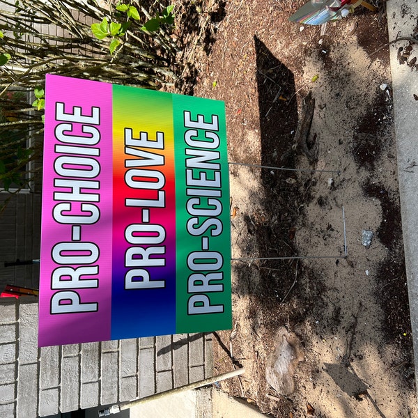 Pro-choice/pro-love/pro-science - Women's Rights / Pro Choice - Double ...